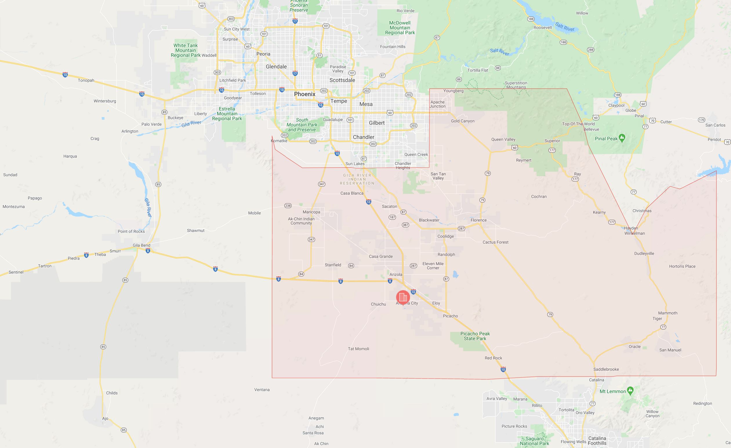 40708439 - 0.14 Acre - 14684 S Charco Road, Arizona City, AZ 85123 ...