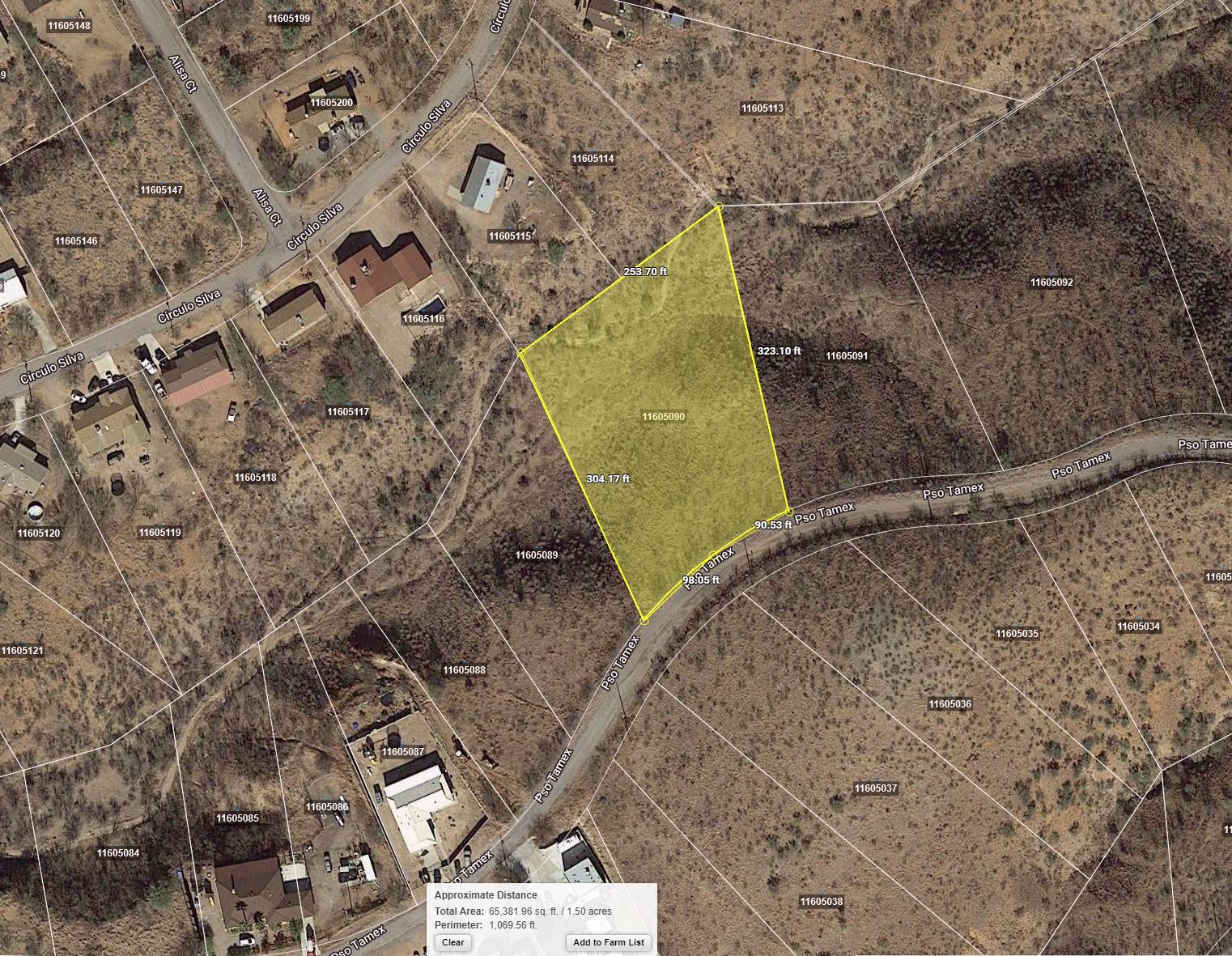 116-05-090 - 1.63 Acres - 218 Paseo Tamex, Rio Rico, AZ 85648 - Land Direct USA