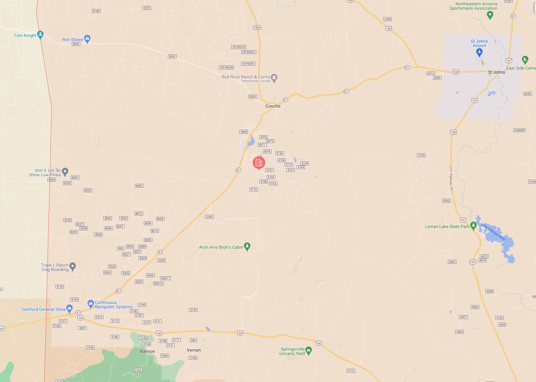 201-55-045 - 0.25 Acre - Cinder Drive, Concho, AZ 85924 - Land Direct USA