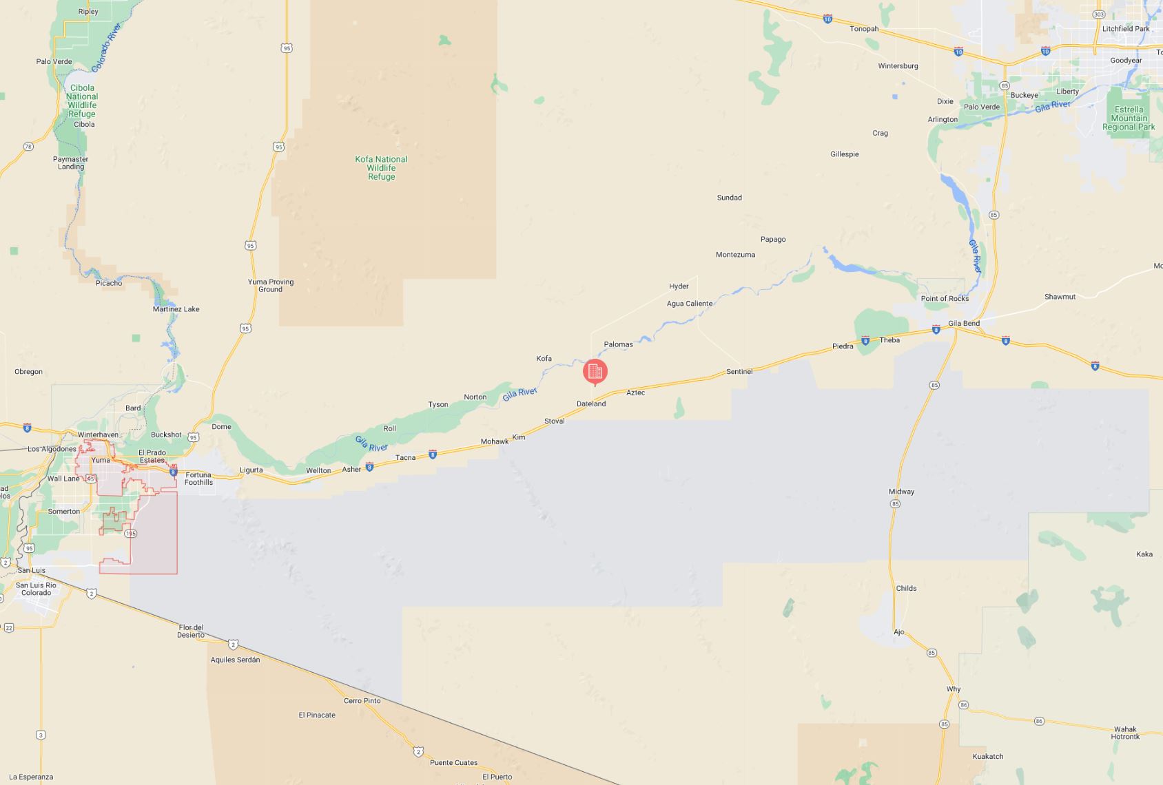 539-50-406 - 0.18 Acre - Cam Del Ocotillo, Dateland, AZ 85333 - Land ...