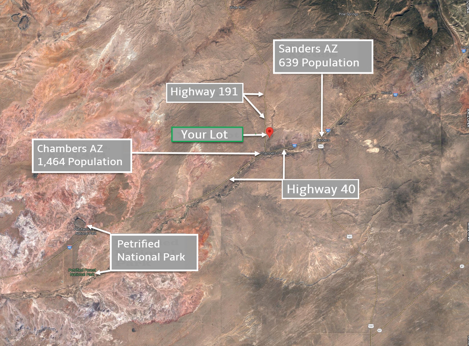 20754256 - 1 Acre - Chambers, AZ 86502 - Land Direct USA
