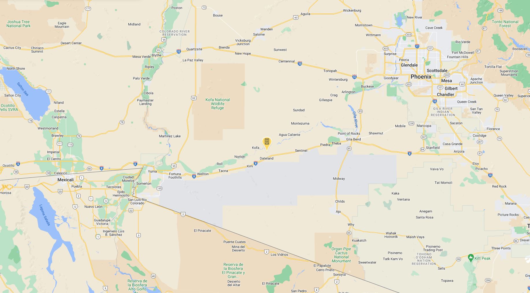 539-33-119 - 0.21 Acre - 1876 El Charro Court, Dateland, AZ 85333 ...