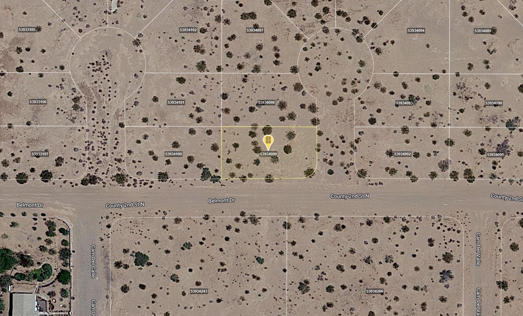 539-34-099 - 0.2 Acre - County 2nd Street North, Dateland, AZ 85333 ...