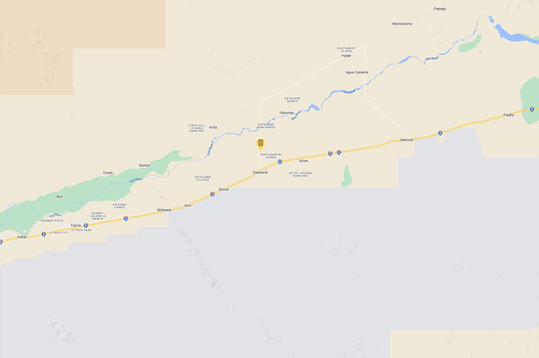 539-58-497 - 0.22 Acre - Cam Del Ocotillo, Dateland, AZ 85333 - Land ...